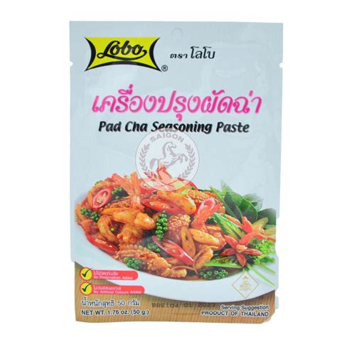 Lobo Pad Cha Seasoning Paste 12x50g