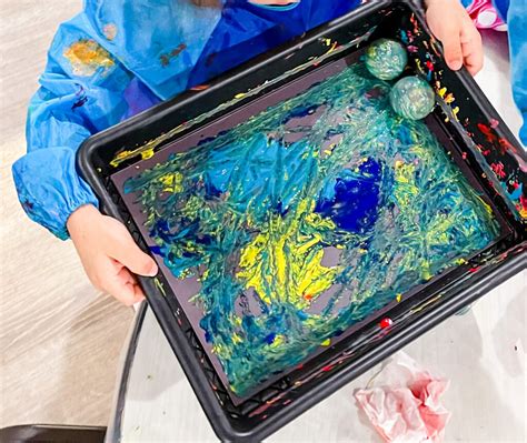 Golf Ball Art A Hole In One For Preschoolers Play To Learn Preschool