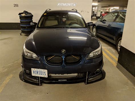 2008 Bmw 535xi Base With 19x9 Borbet Style 95 And Yokohama 225x40 On