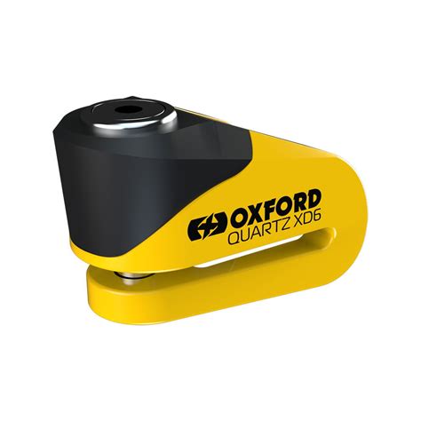 Oxford Products Quartz Xd6 Disc Lock Yellowblack Next Working Day