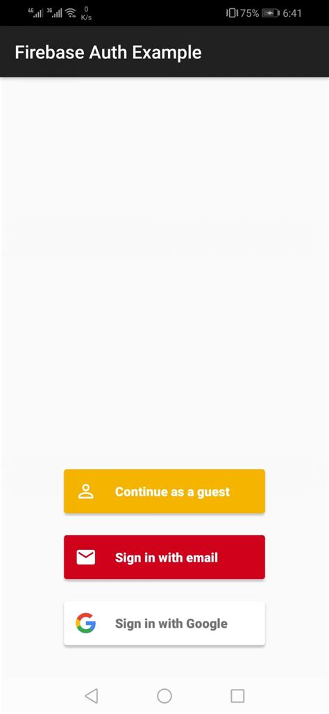 How To Implement Firebase Authentication In Androidkotlin