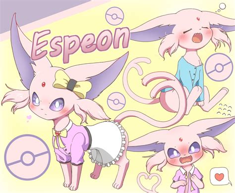 Espeon Pokemon Drawn By Hachine Mituko Danbooru