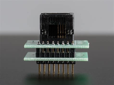 Smt Test Socket Soic 8 Narrow Breakout Smt Smd Smt Smd Circuit Components