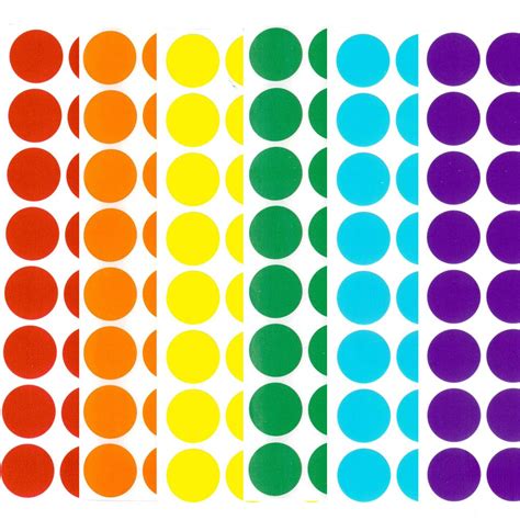 Bulk Pack Color Coding Labels Crafts And More