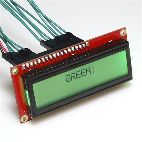 Basic 16x2 Character Lcd Rgb Backlight 5v Lcd 10862 Sparkfun