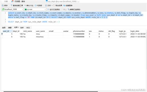 记录学习ruoyi 第七节 用户权限管理 securityutils getloginuser csdn博客