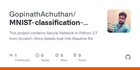 Github Gopinathachuthanmnist Classification Using Ann This Project