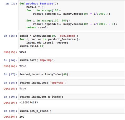 Annoy And Flask In Python Issue Spotify Annoy GitHub