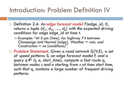 Ppt Adaptive Fastest Path Computation On A Road Network A Traffic