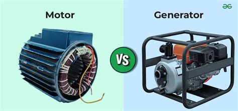 difference between motor and generator geeksforgeeks