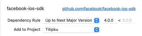 facebook ios sdk could not be resloved · issue 2023 · facebook