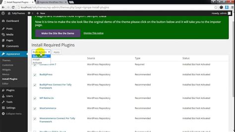 How To Install Wordpress Plugins With Our Theme Youtube