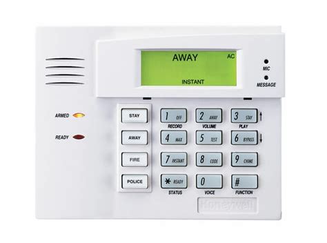 Honeywell Hardwired Basic Keypad Zions Security Alarms