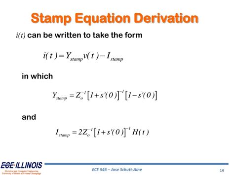 Ppt Ece 546 Lecture 10 Macromodeling Powerpoint Presentation Free Download Id 2136636