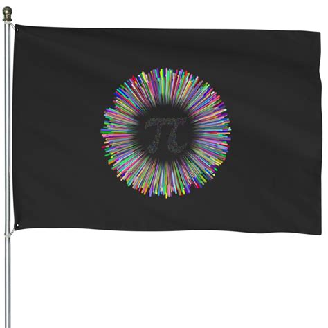 Pi Day Pi 3 14 Number Symbol Math Teacher Science Math Day House Flags
