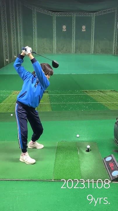 밤10시에요 졸려요🌙 9세 키즈골퍼의 야간 골프연습 Youtube