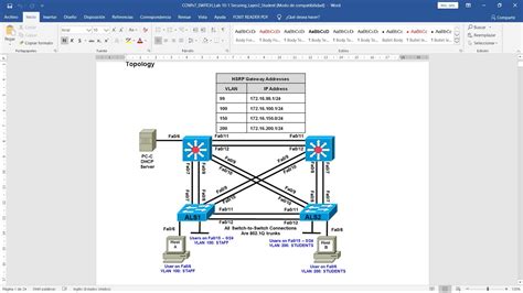 Ccnpv7 Switch Chapter 10 Lab 10 1 Securing Layer 2 Switches Youtube