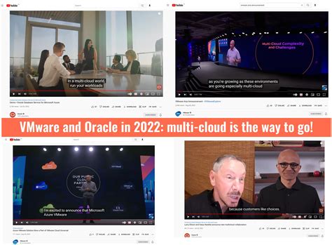 Why Multi Cloud Is The Way To Go VMware And Oracle Perspective Cloud Migration Blog By