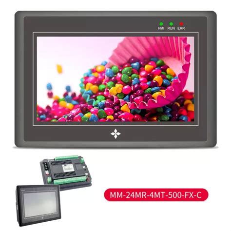 5and Plc Controller Programmable Logic Controller Hmi Touch Screen For