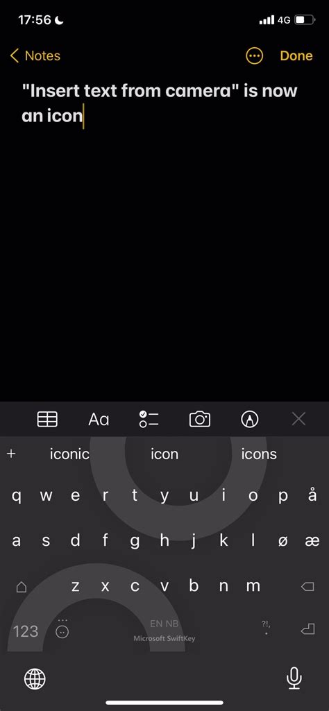 [ios 15 db3] the option for live text is now an icon r iosbeta