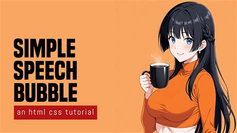 Simple Speech Bubbles In Html Css Youtube