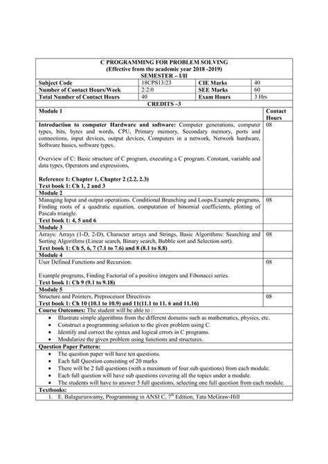 Cprogrammingforproblemsolving Pdf