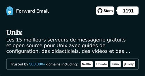 15 Meilleurs Serveurs De Messagerie Open Source Pour Unix En 2025