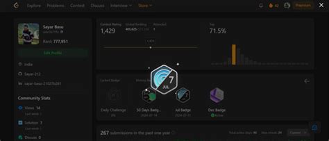 Sayar Basu On Linkedin Recently Concluded My July Streak In Leetcode 😁