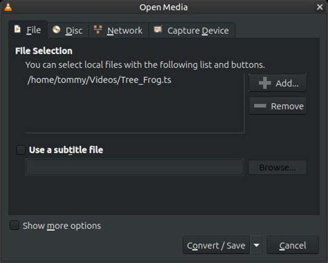 Convert TS To MP Learn Ubuntu MATE