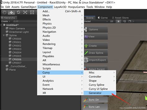 unity非常好用的路径生成软件 unity3d curvy splines 8[8 2 1] unity curvy splines连接点