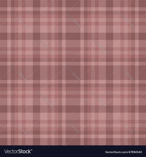 Fabric Texture Seamless Of Textile Check Vector Image