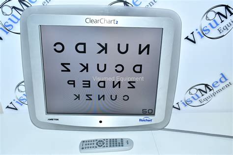 Reichert Clearchart 2 Digital Acuity System Visumed Equipment