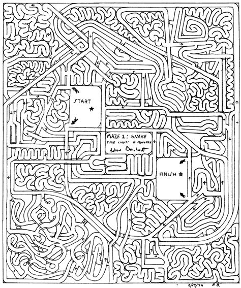 Andrew Bernhardts Mazes Home Page Andrew Bernhardt S Home Page