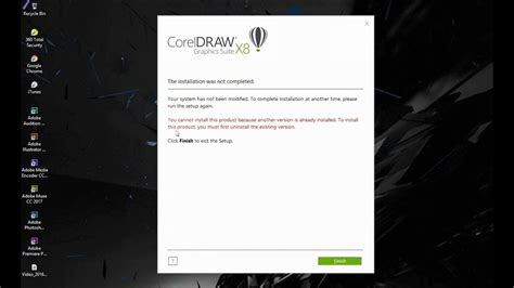 cara install coreldraw x8
