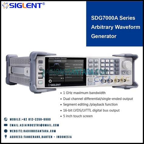 Siglent Sdg7000a Arbitrary Waveform Generator Radio Nusantara
