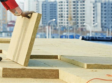 Каменна вата за покриви