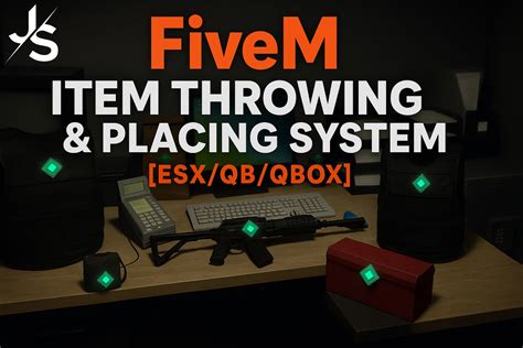 Advanced Item Throwing & Placing System - NoPixel & ProdigyRP Inspired | [QBCORE/ESX/Standalone ...