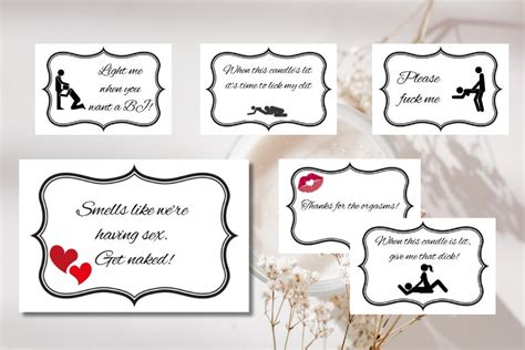 Inappropriate Candle Labels Instant Download Digital Download Adult Sexual Etsy