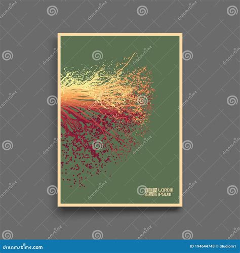 point explode textbook booklet or notebook mockup cover design