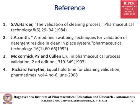 Cleaning Method Development Pptx