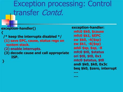 Ppt Lecture 16 Exception Processing Powerpoint Presentation Free Download Id 3859558