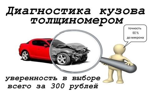 Проверка толщины лакокрасочного покрытия кузова автомобиля ...