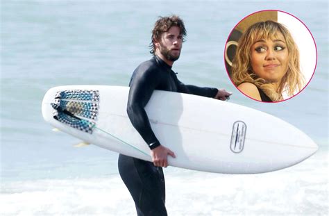 Liam Hemsworth Returns Home To Australia After Miley Cyrus Split