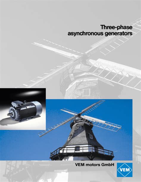 Three Phase Asynchronous Generators