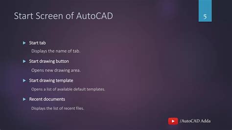 Tutorial 1 Introduction To Autocad About And History Of Autocad User Interface Of Autocad