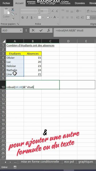 Excel Avec And Combinez Plusieurs Formules Dans Une Seule Cellule Youtube