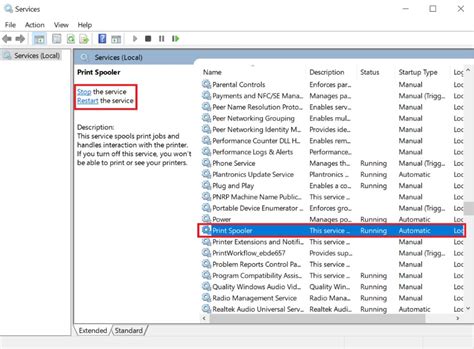 How To Restart Print Spooler On Pc Konica Minolta Assist