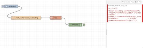 Nodejs How To Set Mikrotik Firewall Setting Through The Api With