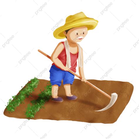 Farmer Planting Clip Art Premium Vector Farmer Planting Rice