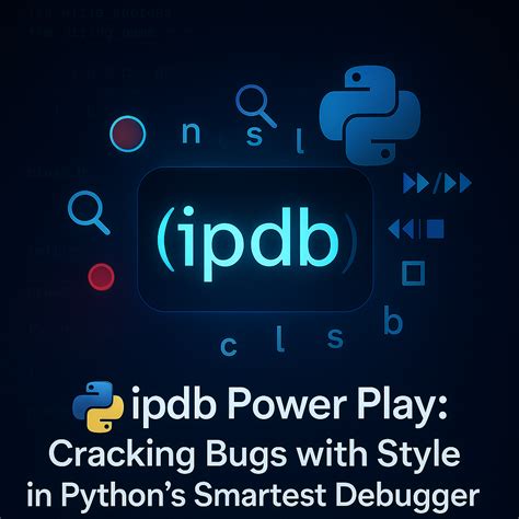 🐍 Ipdb Power Play Cracking Bugs With Style In Pythons Smartest Debugger By Rohan Mistry